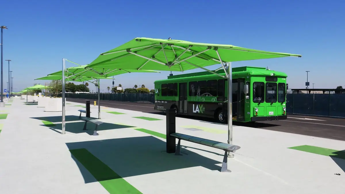 Inter-terminal transportation Los Angeles International Airport LAX