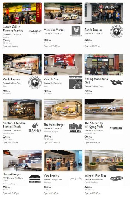 Food - Restaurant Food Los Angeles International Airport LAX