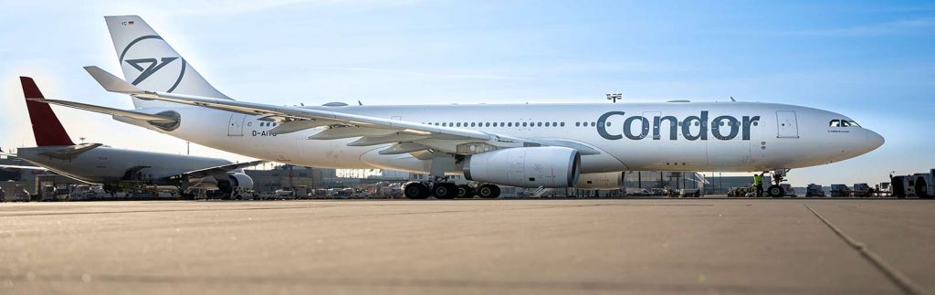 Condor Airlines at the Los Angeles International Airport LAX